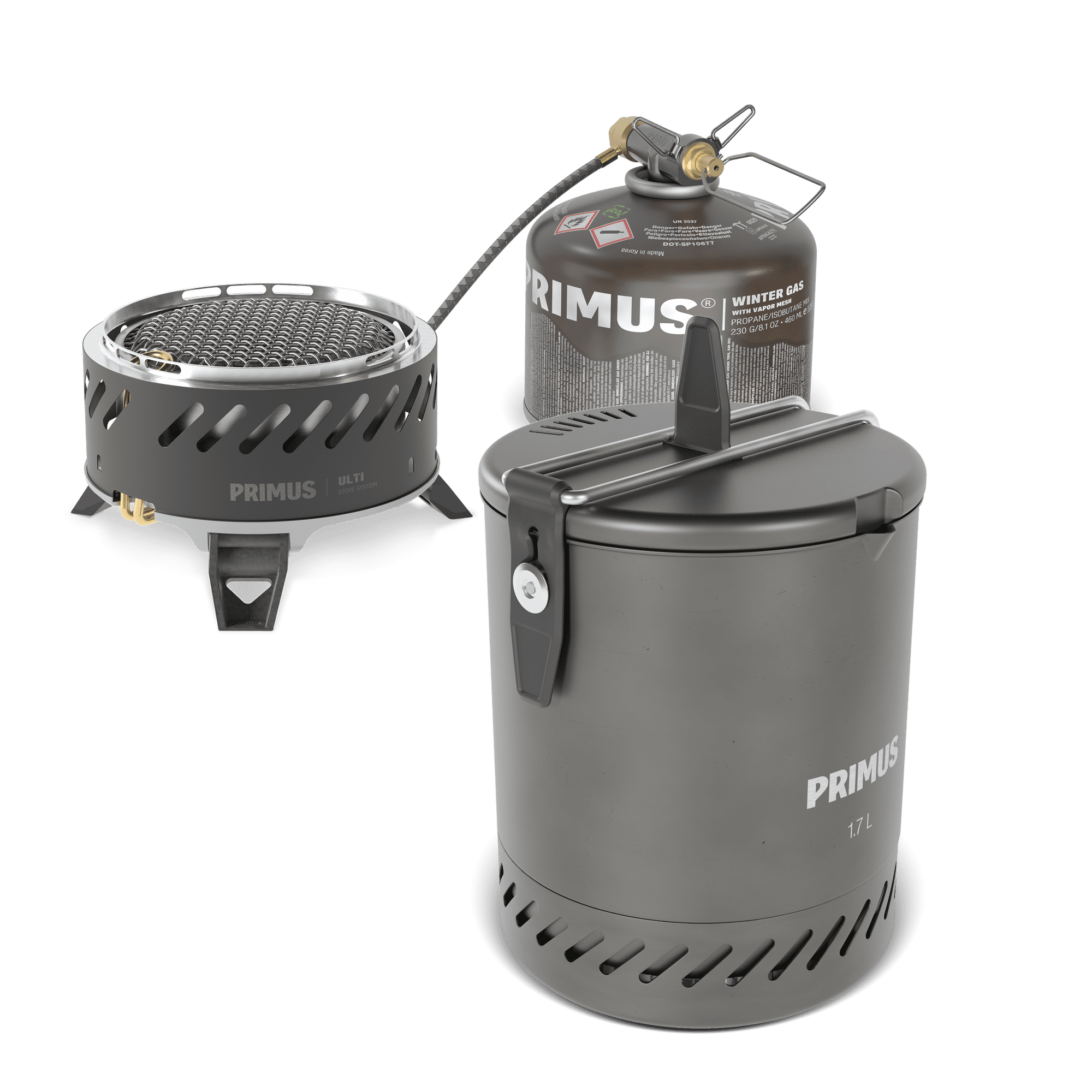 Ulti Stove System 1.7 L – Wind‑Proof Infrared Burner - primus